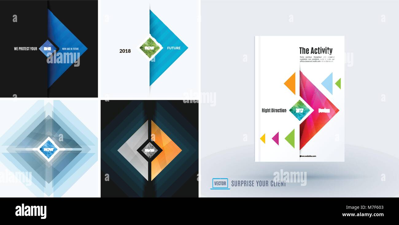 Abstract vector design elements for graphic layout Stock Vector Image ...