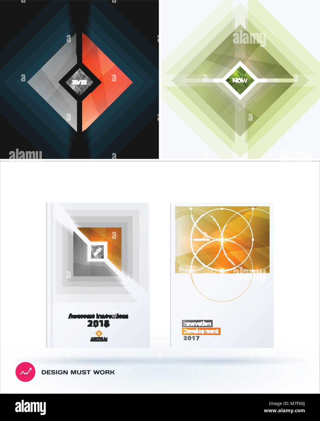 Abstract vector design elements for graphic layout Stock Vector Image ...