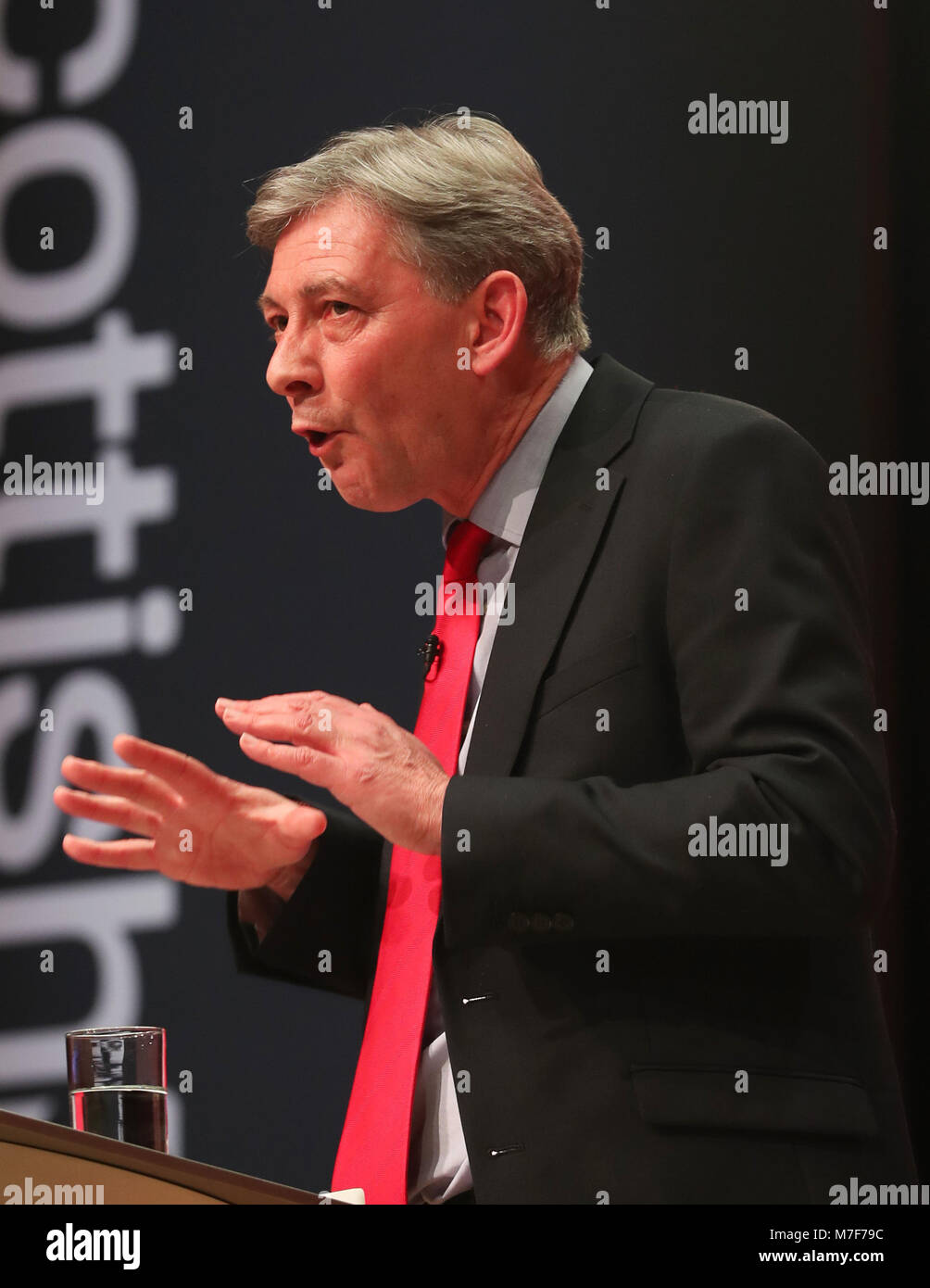 Scottish Labour leader Richard Leonard speaking during the Scottish ...