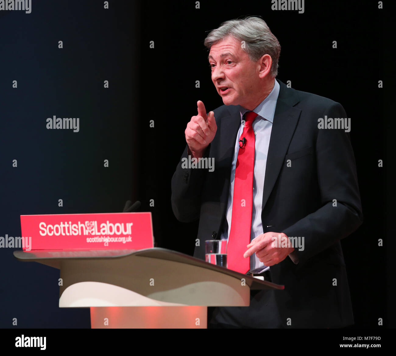 Scottish Labour leader Richard Leonard speaking during the Scottish ...