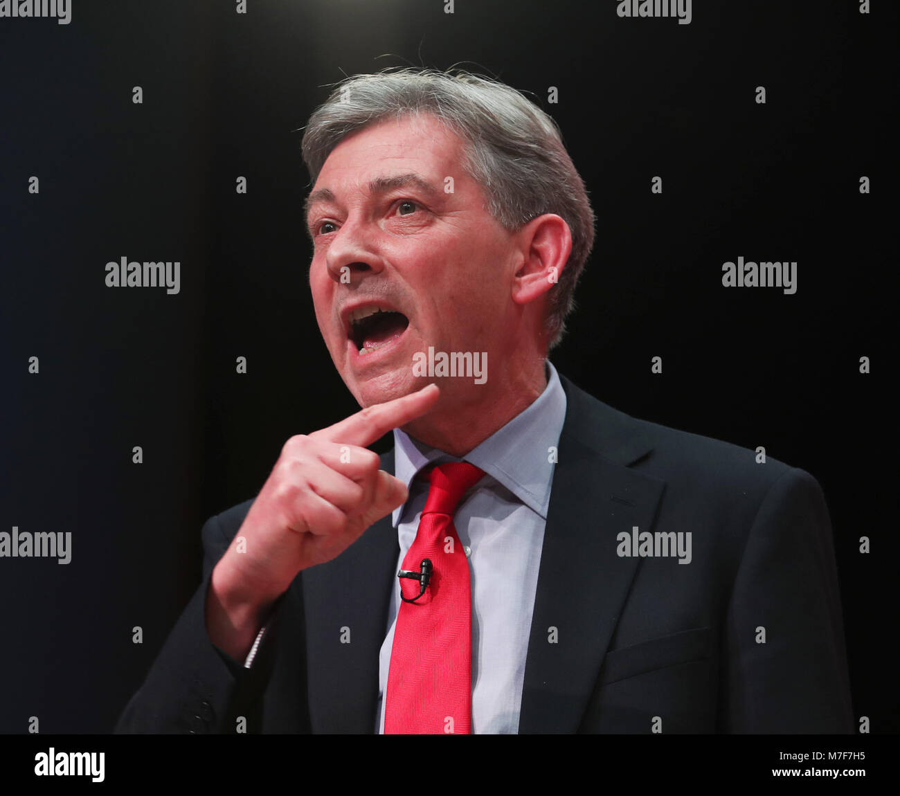 Scottish Labour leader Richard Leonard speaking during the Scottish ...