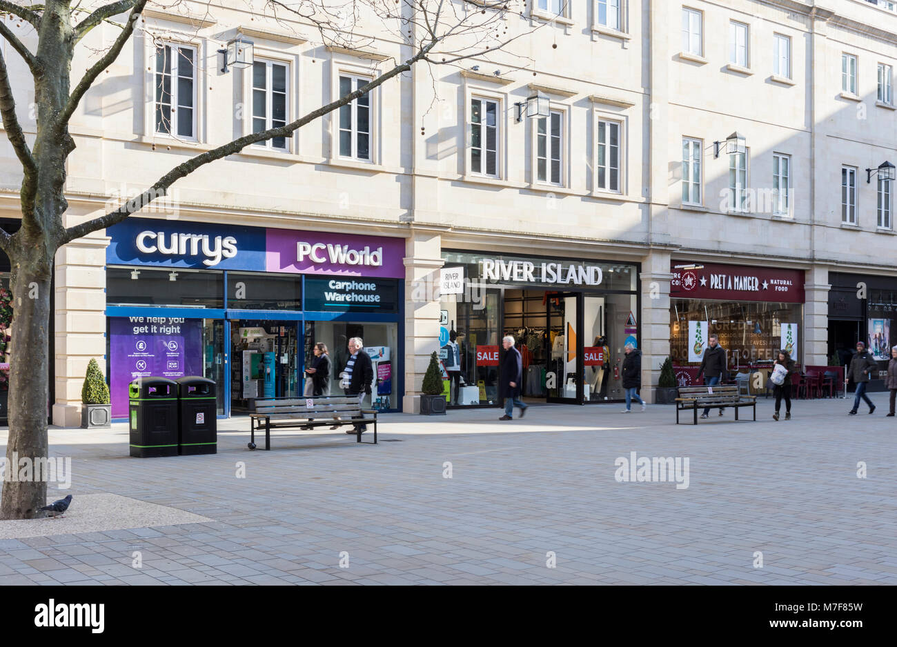 SouthGate shopping complex, Bath, Somerset, England Stock Photo - Alamy