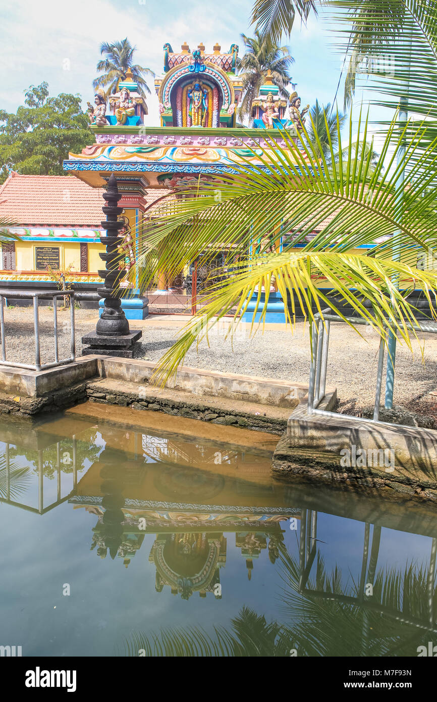 backwater tour of kollam and munroe island Stock Photo - Alamy