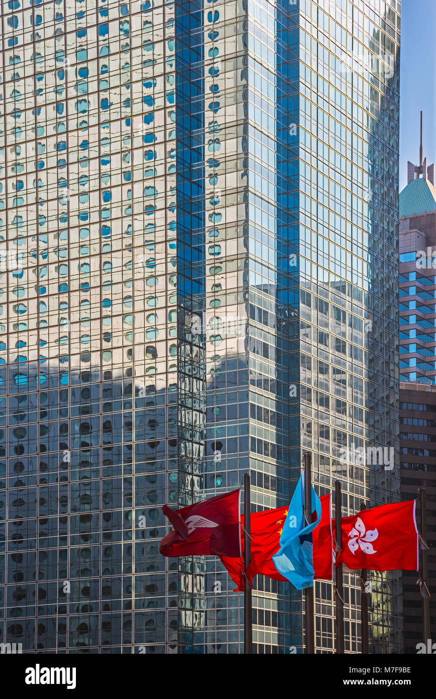 Flags of hong kong hi-res stock photography and images - Alamy