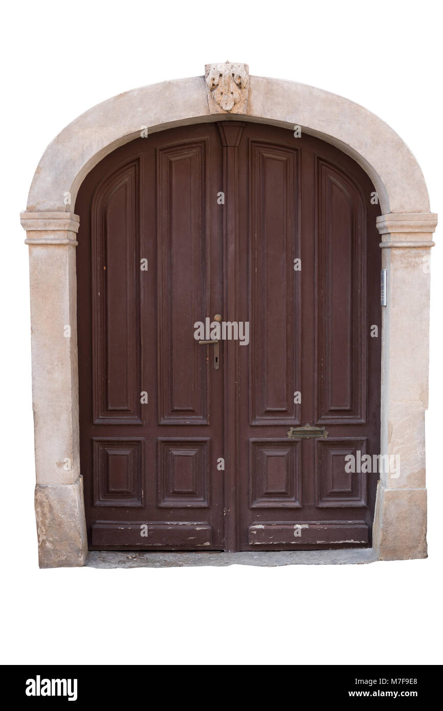 Portal stone doorway entrance Cut Out Stock Images & Pictures - Alamy