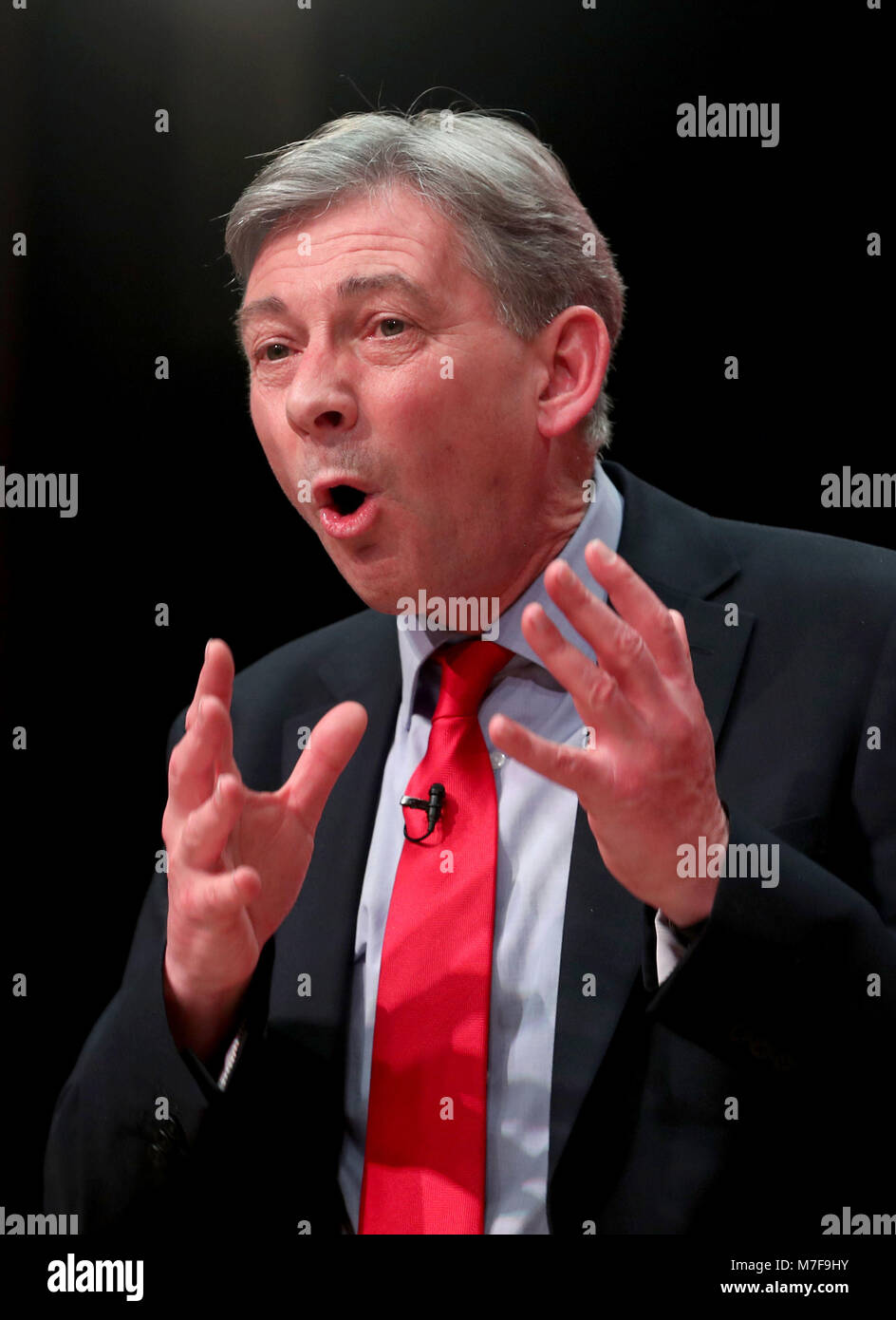 Scottish Labour leader Richard Leonard speaking during the Scottish ...