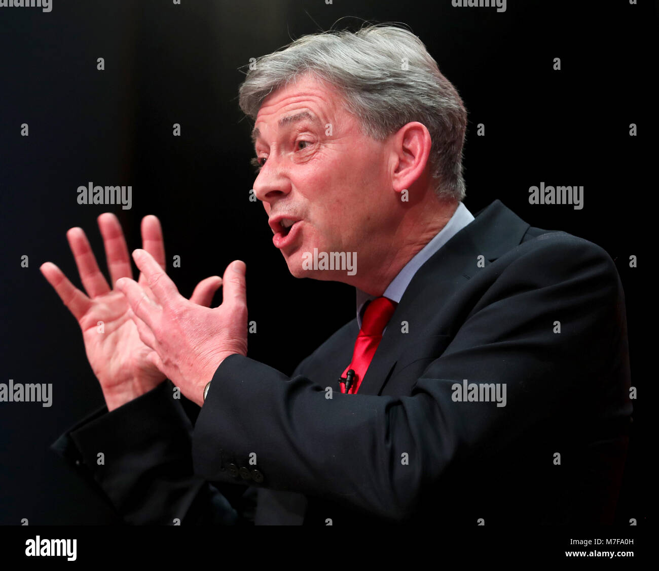 Scottish Labour leader Richard Leonard speaking during the Scottish ...