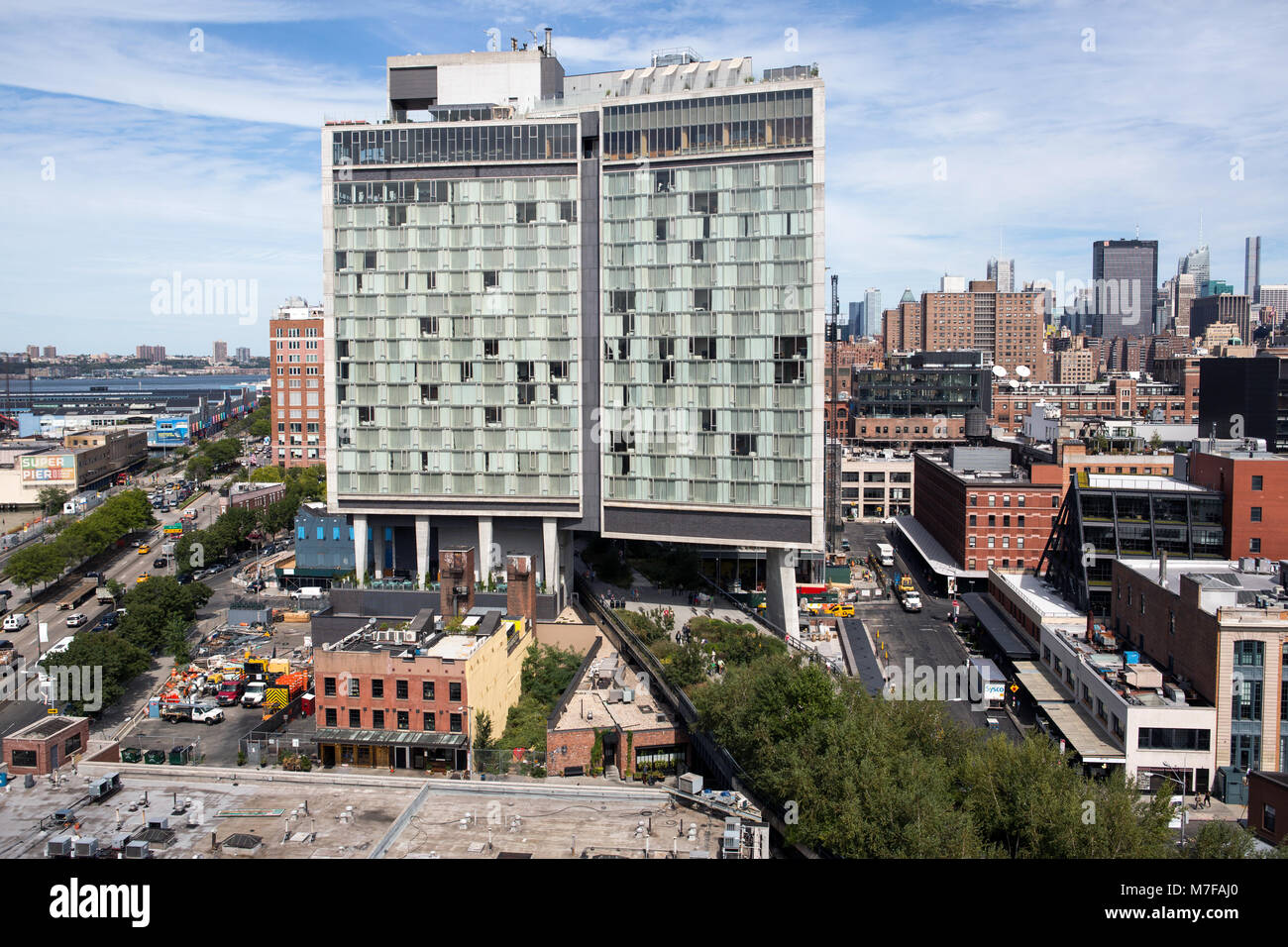 The high line new york aerial hi-res stock photography and images - Alamy