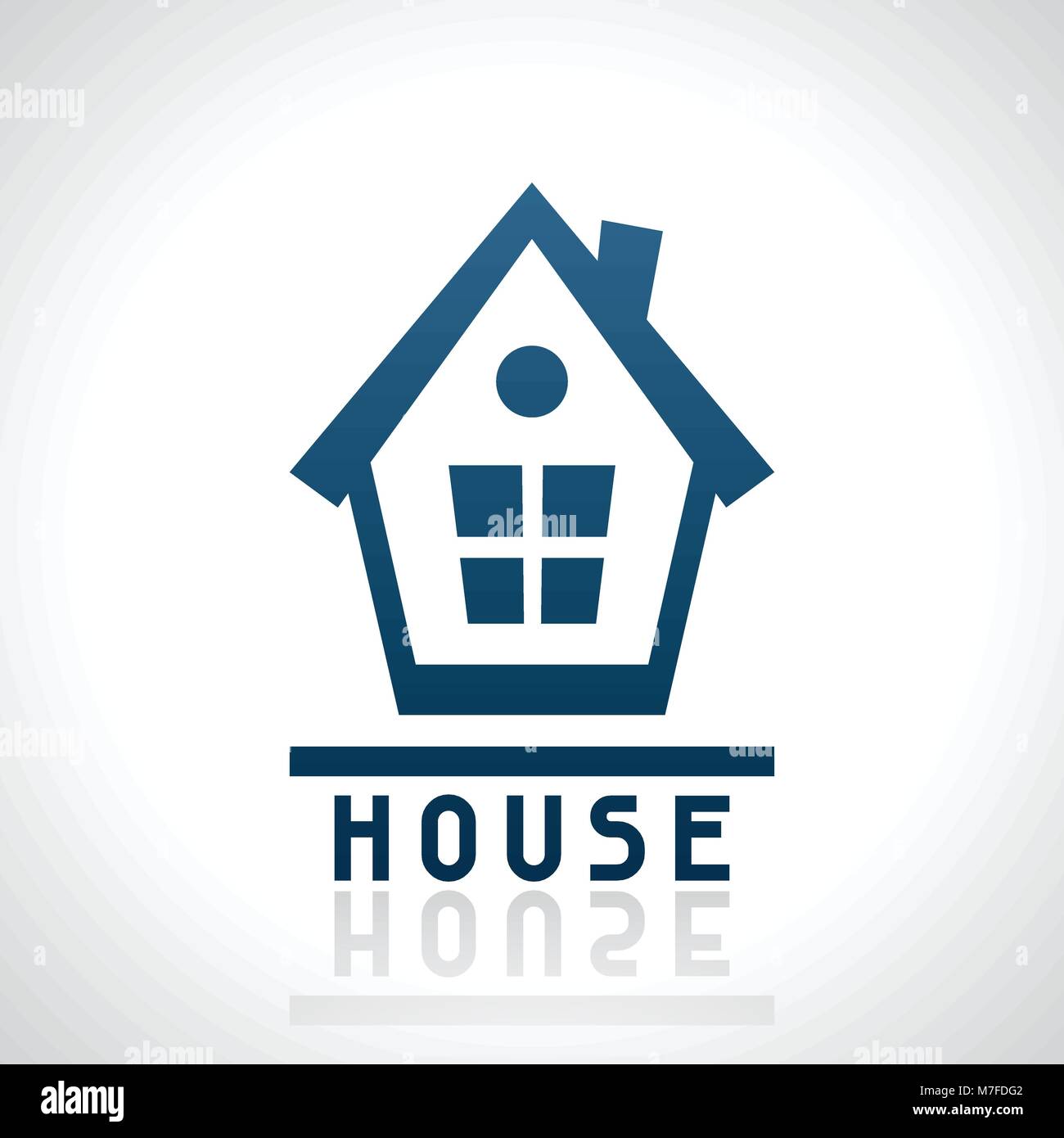 House logo template. Real estate design concept Stock Vector Image ...