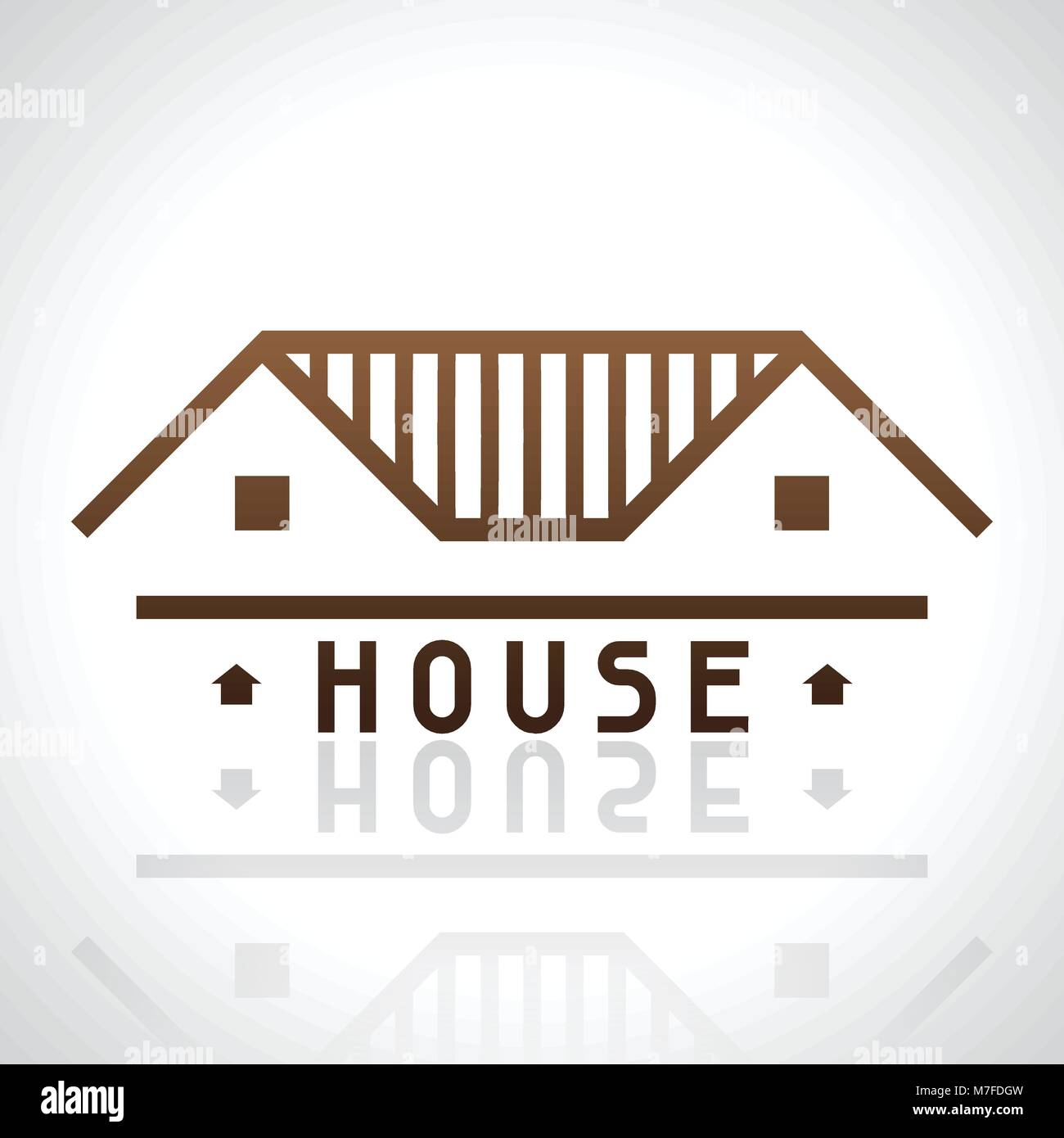 House logo template. Real estate design concept Stock Vector Image ...