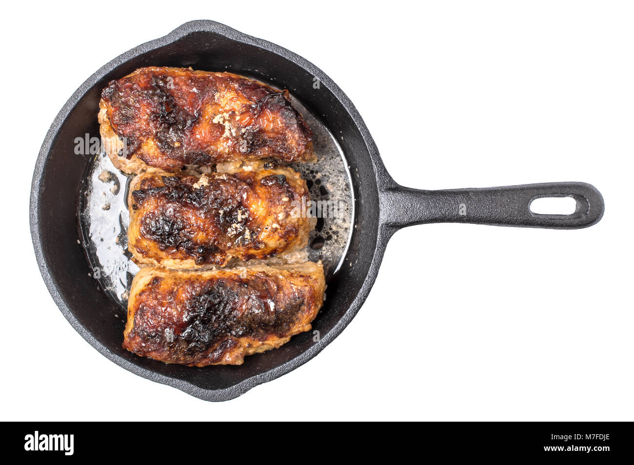 Top view roasted baked Cut Out Stock Images & Pictures - Alamy