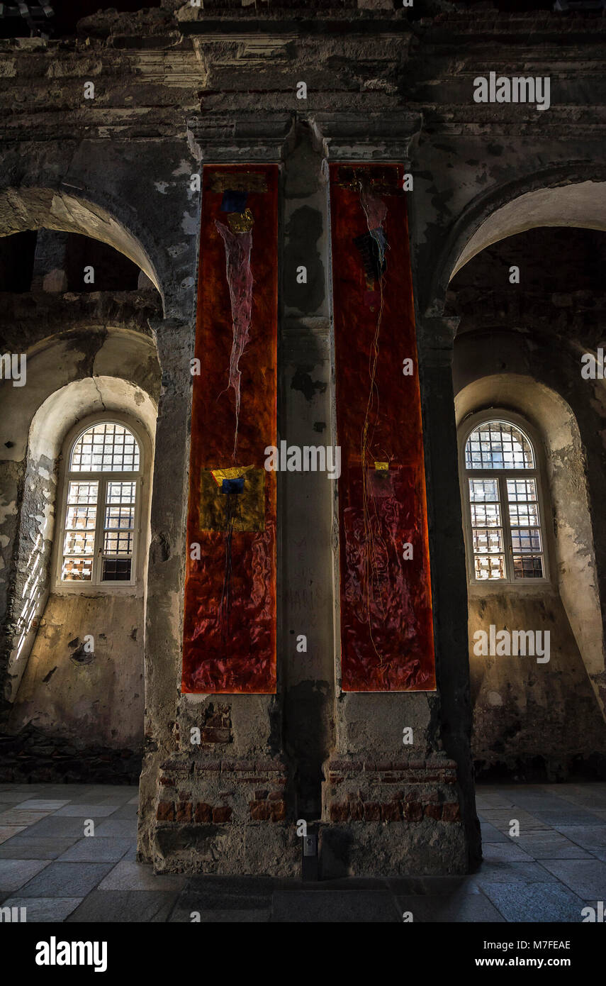 FENESTRELLE, TORINO, ITALY - JULY 22, 2017.Indoor of Fenestrelle Fort ...