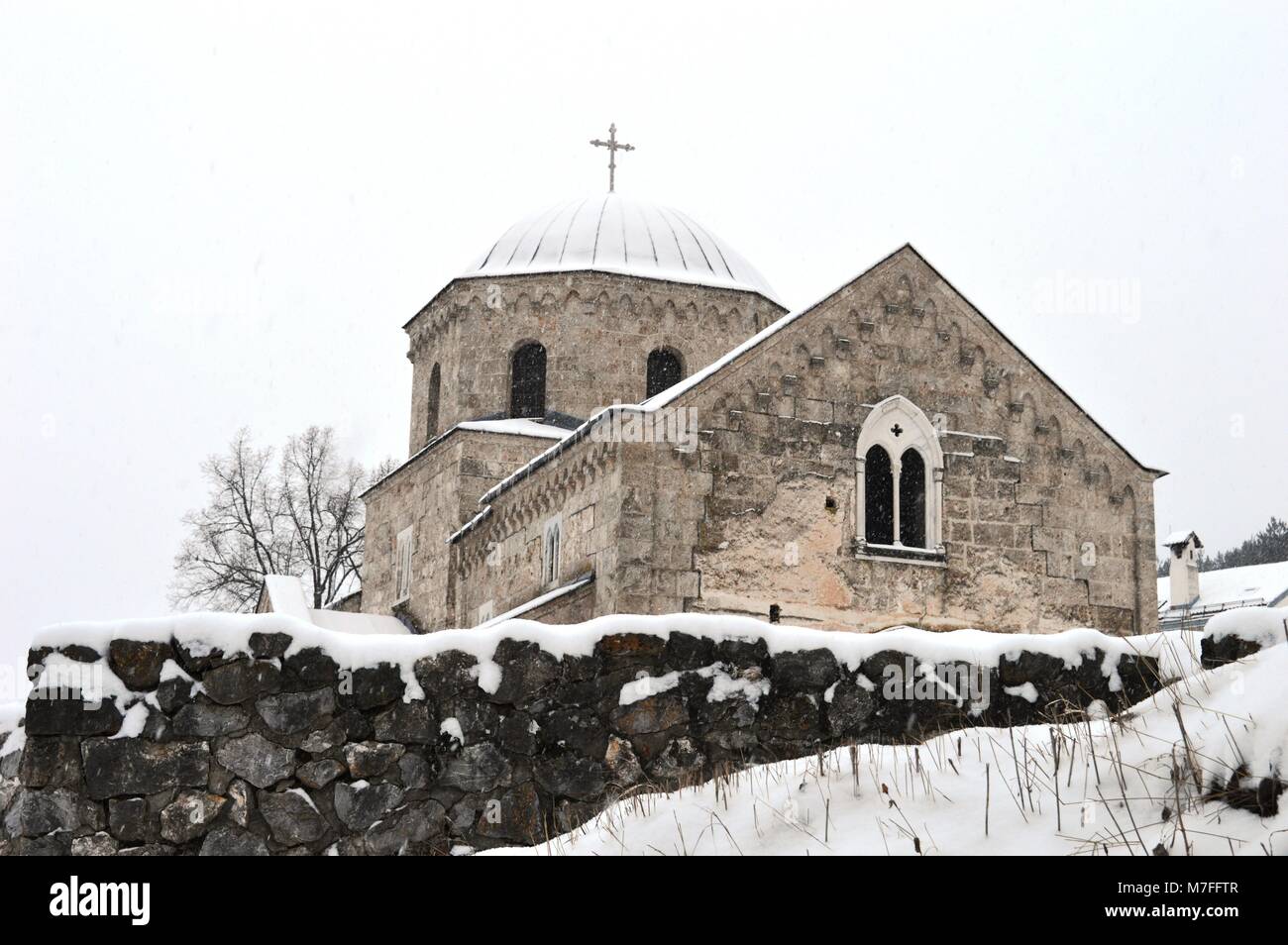 Old Serbian Orthodox Monastery Stock Photo - Alamy