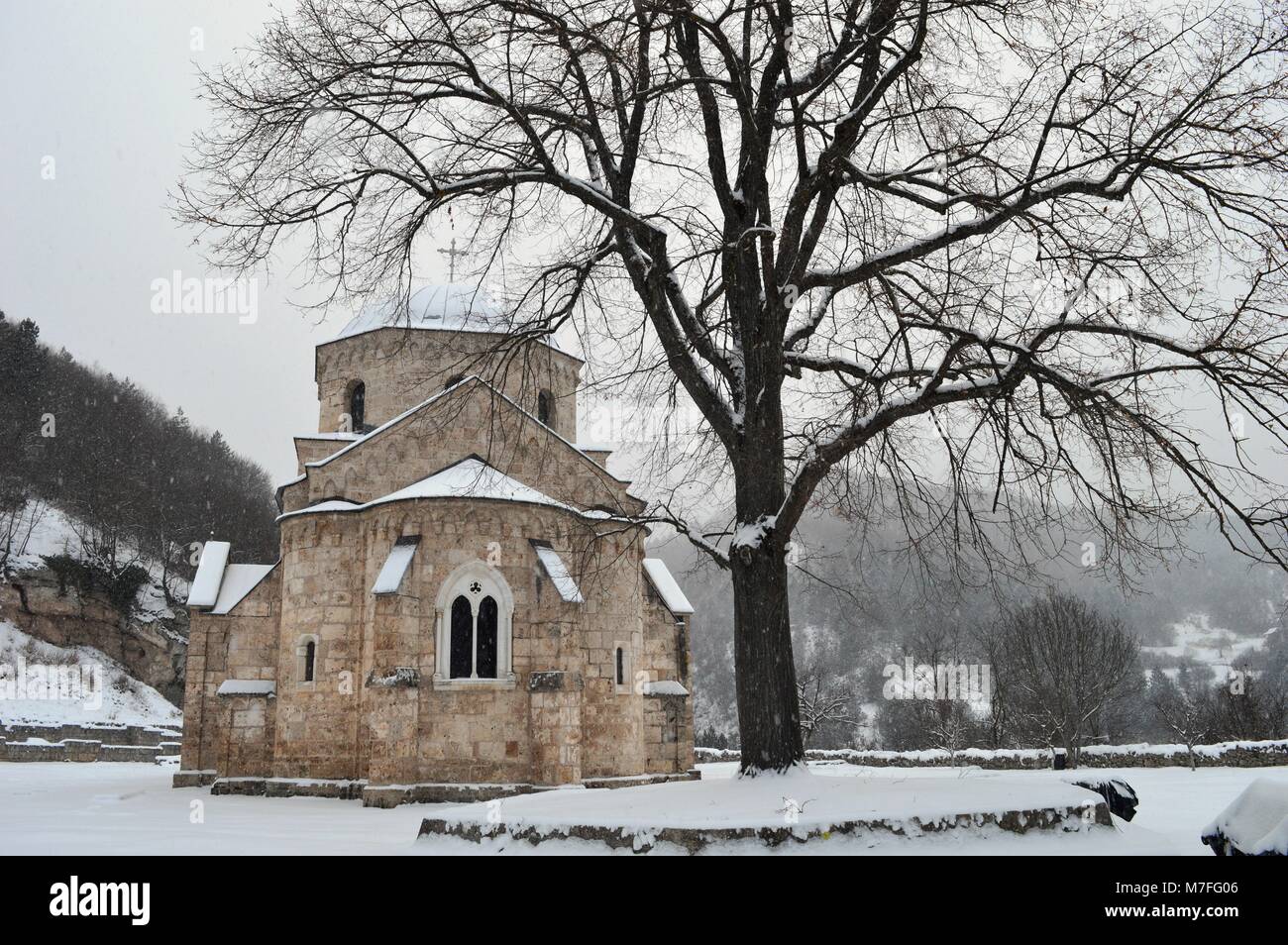 Old Serbian Orthodox Monastery Stock Photo - Alamy