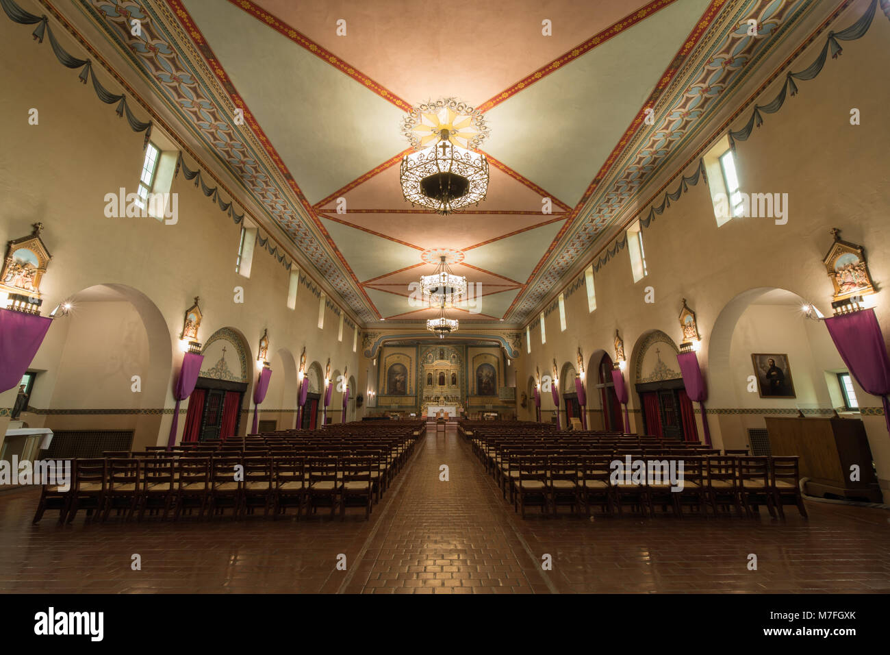 Mission san francisco de asis interior hi-res stock photography and ...