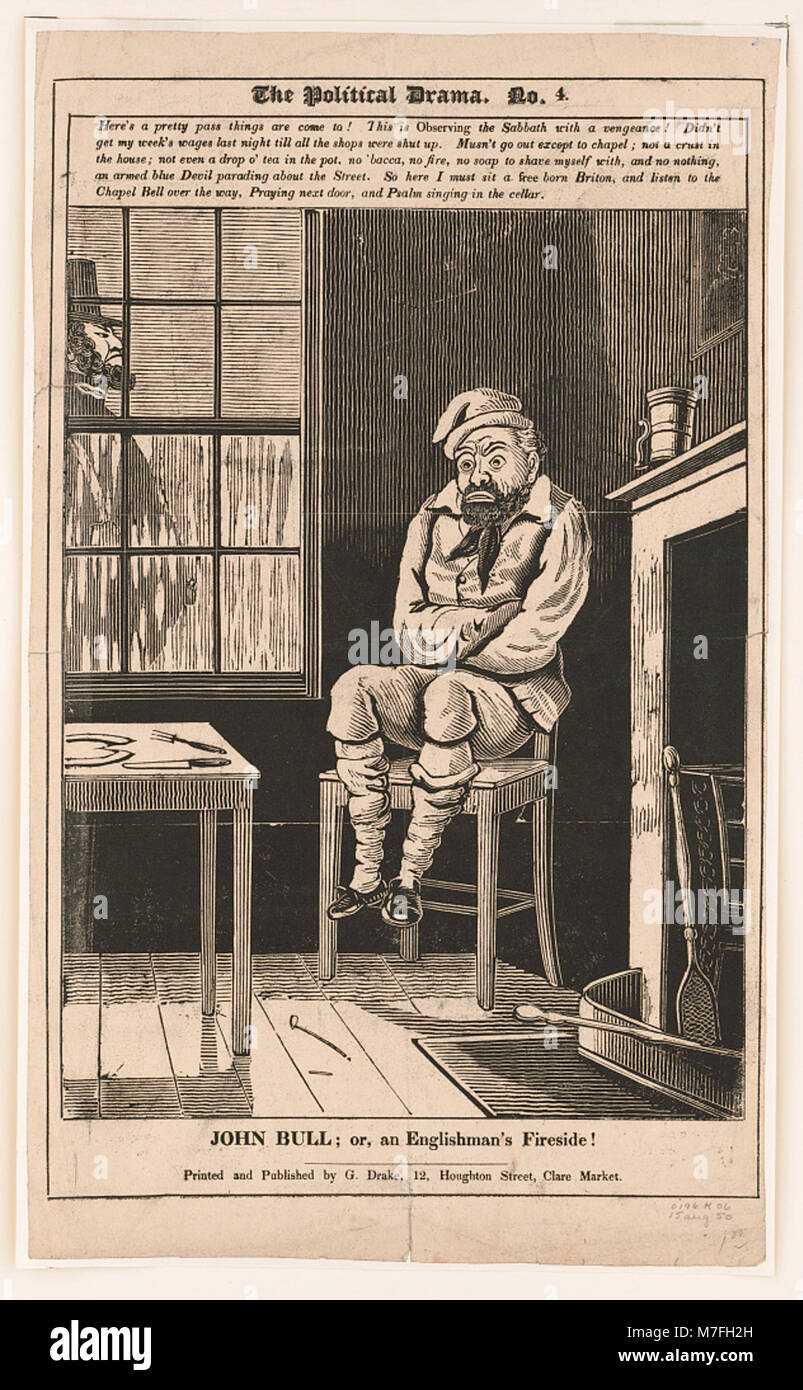 The political drama titled *John Bull; or, an Englishman's Fireside ...