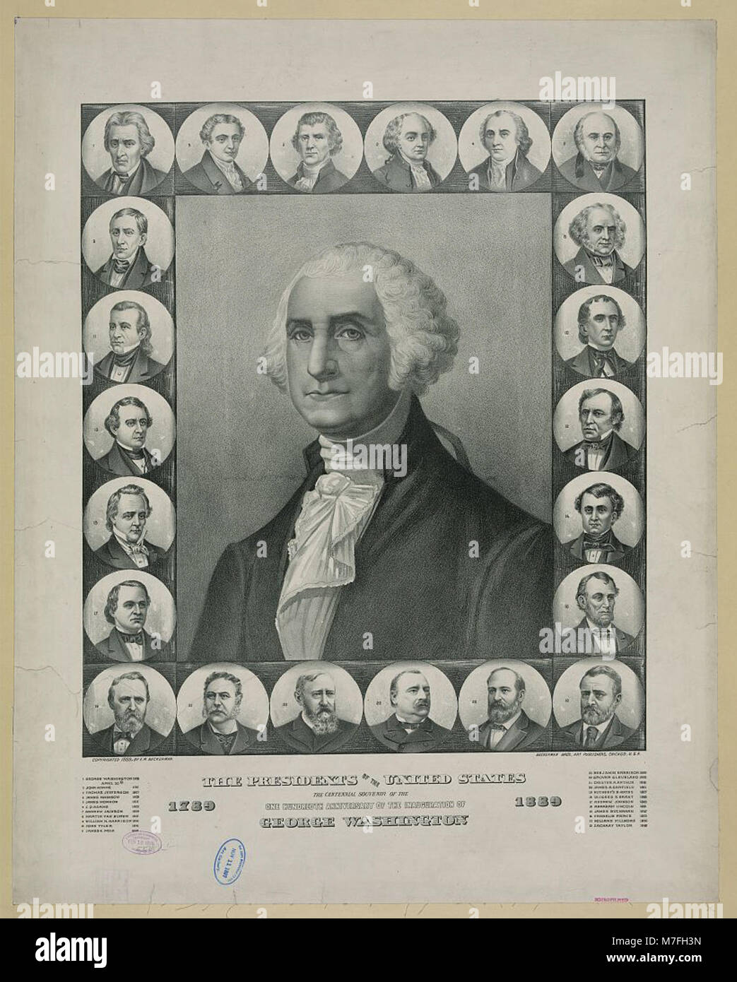 An image featuring the presidents of the United States, likely ...