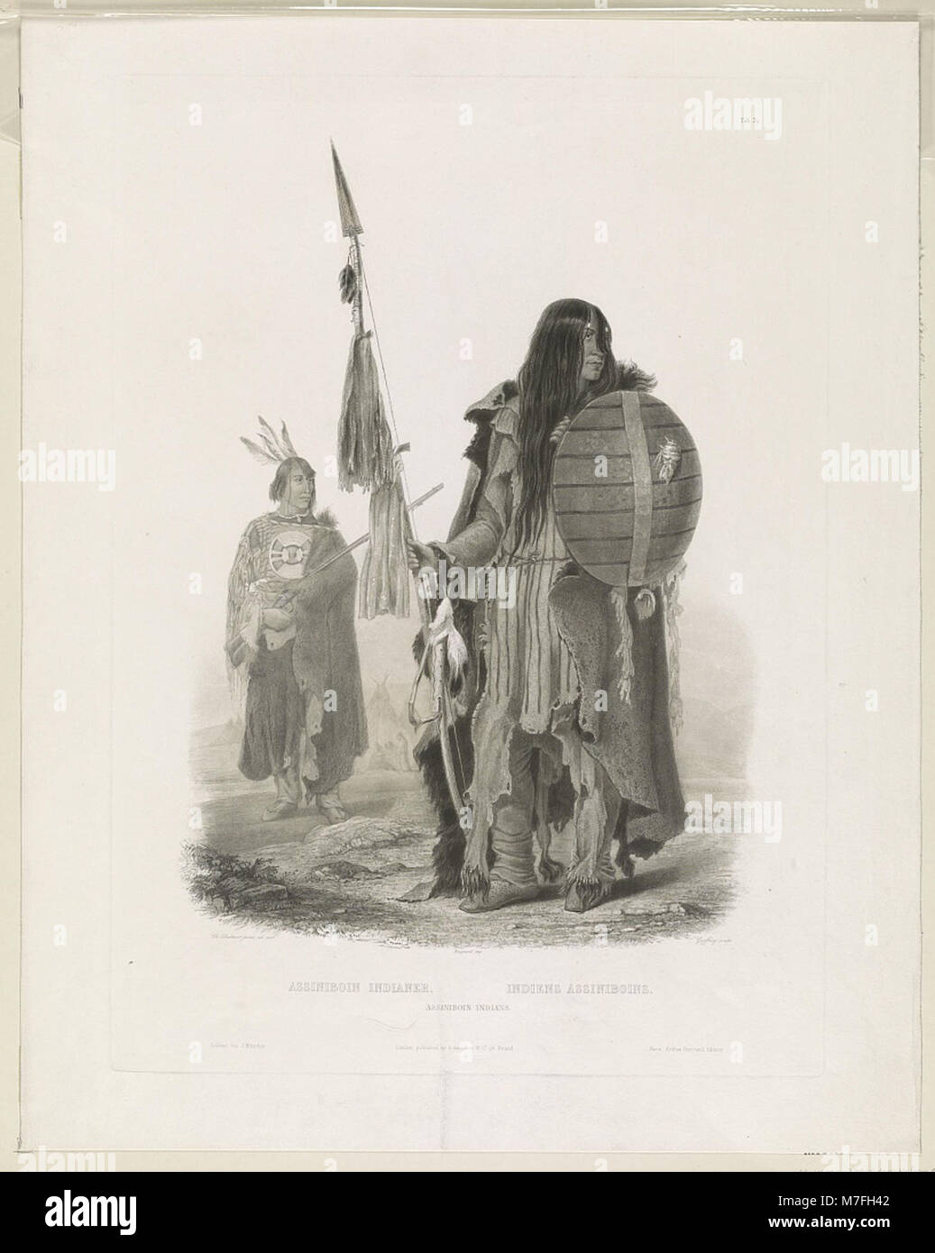 The assiniboin indians hi-res stock photography and images - Alamy