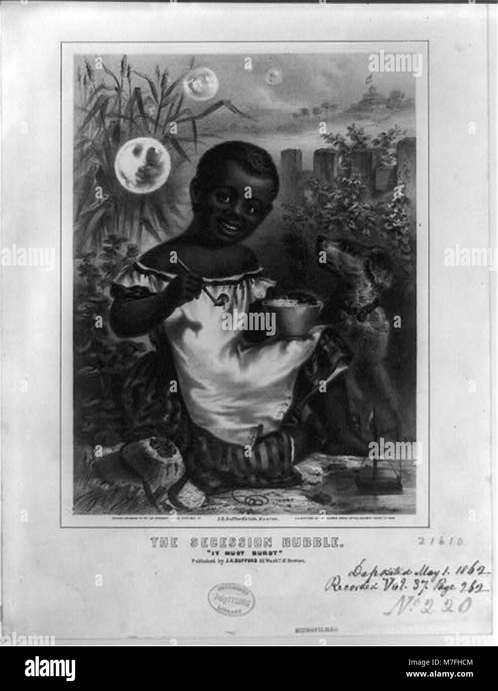 An illustration representing the secessionist movement, with a focus on ...