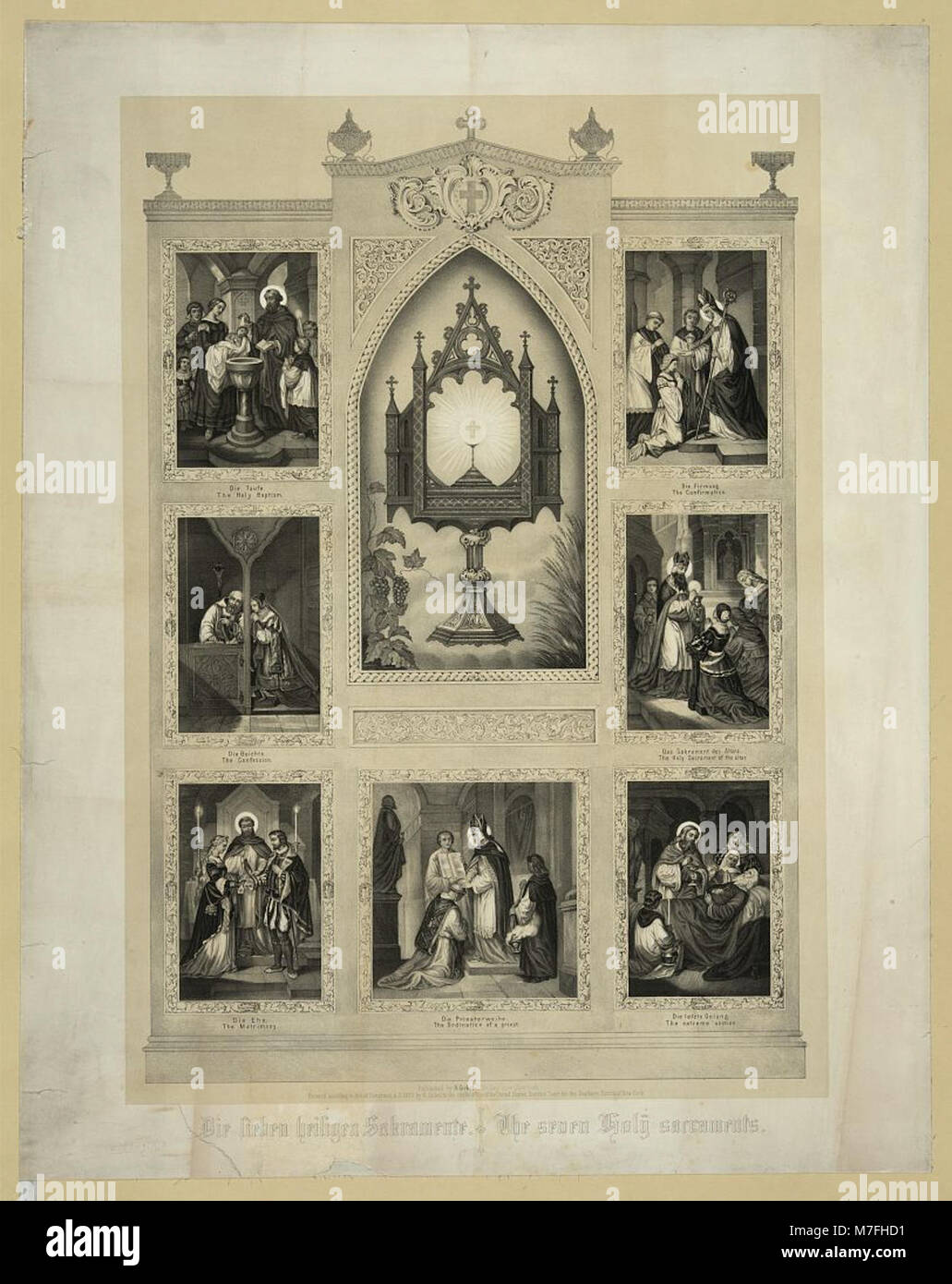 Seven holy sacraments hi-res stock photography and images - Alamy