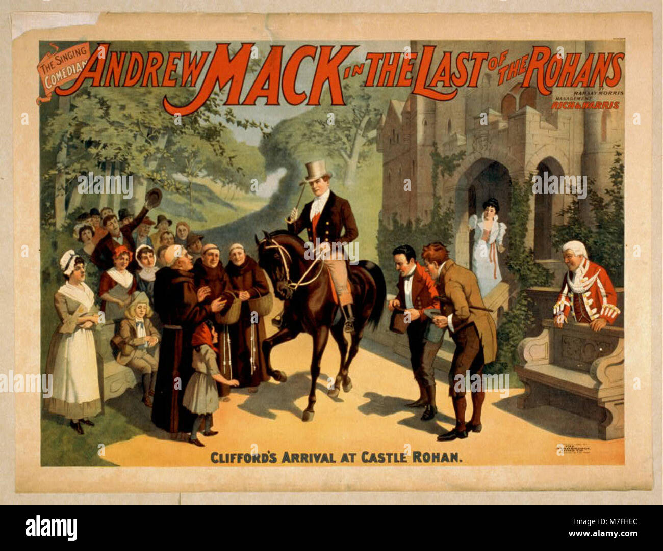 Andrew Mack, a renowned singing comedian, is featured in the play 'The Last of the Rohans ...