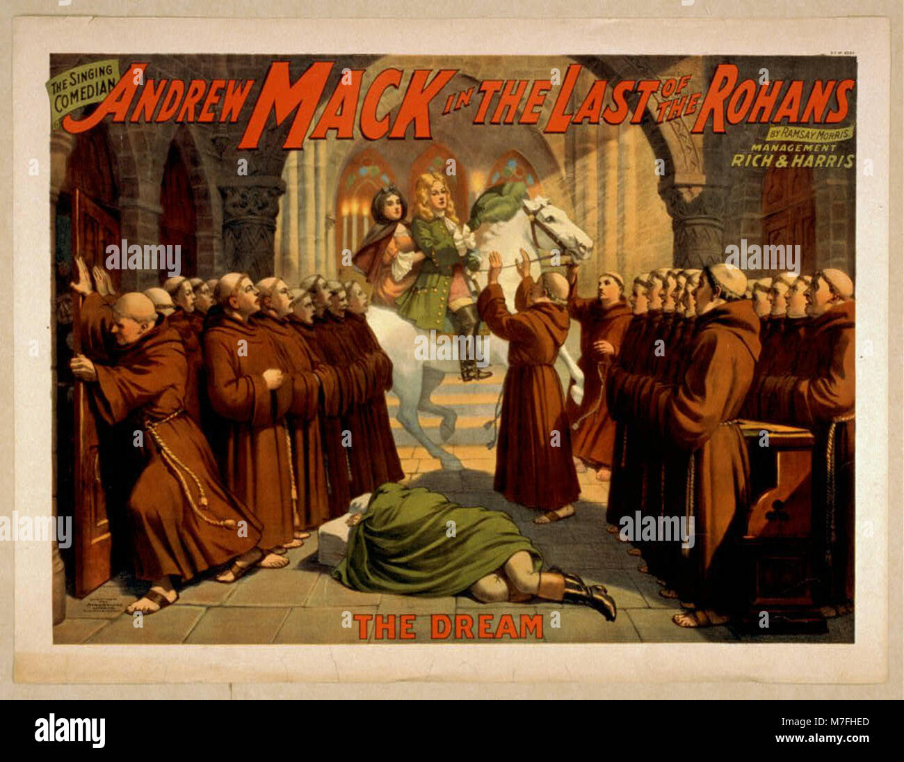 Andrew Mack, a popular singing comedian, performs in 'The Last of the ...