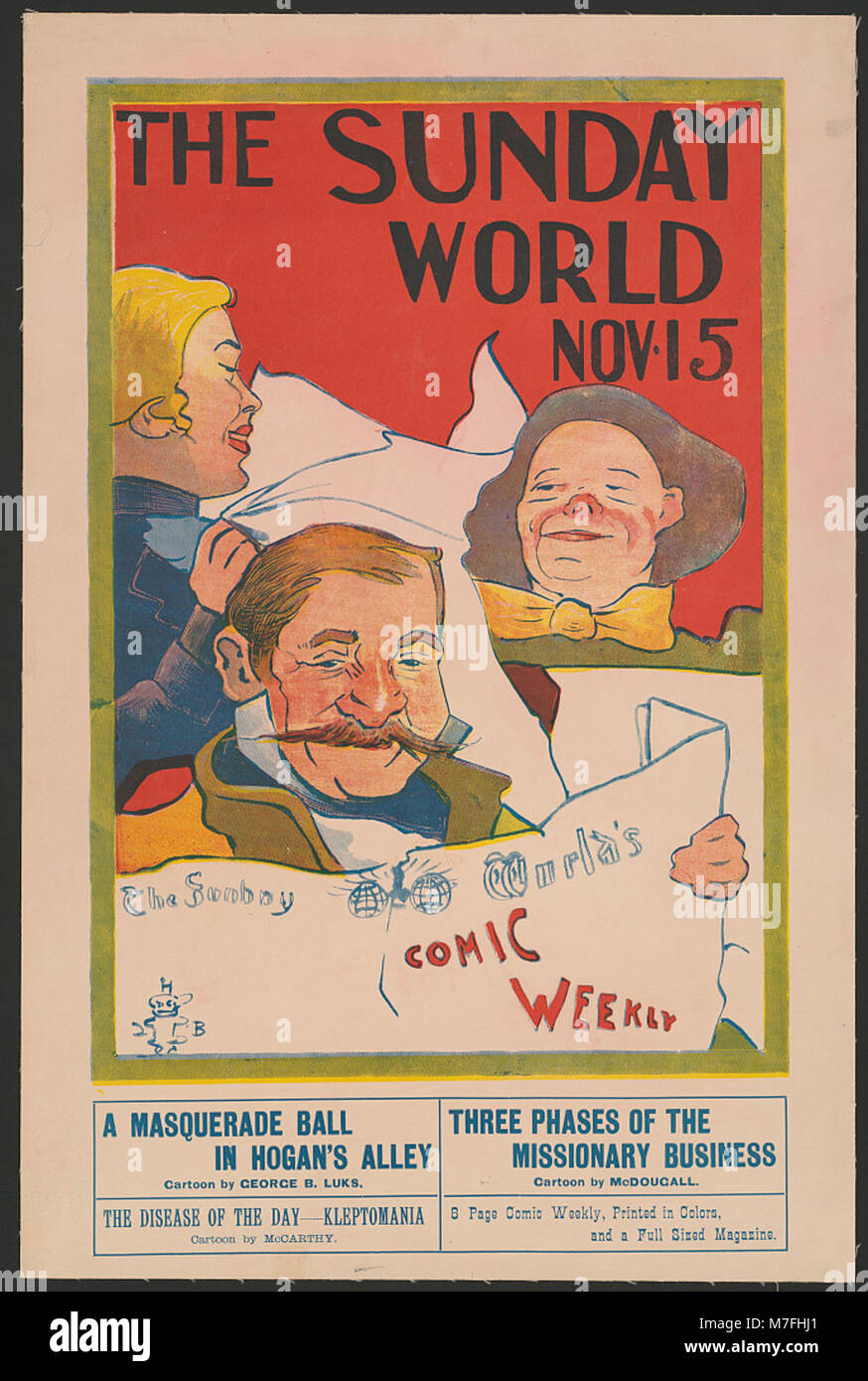 A historical front page of The Sunday World newspaper from November 15 ...