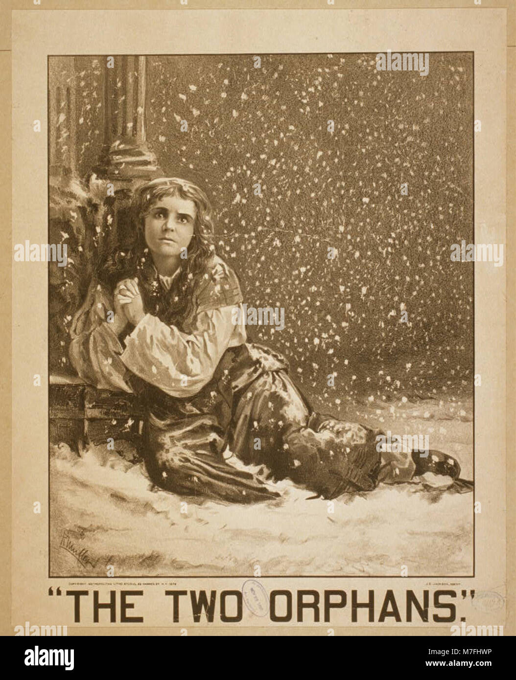 This photograph depicts two orphans, highlighting their vulnerable ...