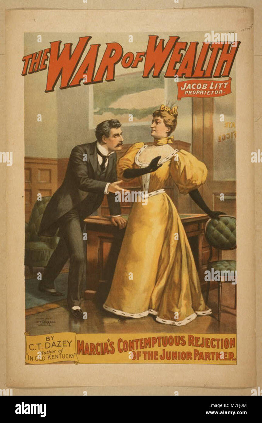 A book title, 'The War of Wealth,' detailing the socioeconomic issues ...