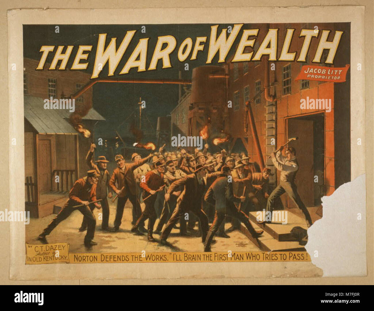 A visual representation of economic struggles and class disparities ...