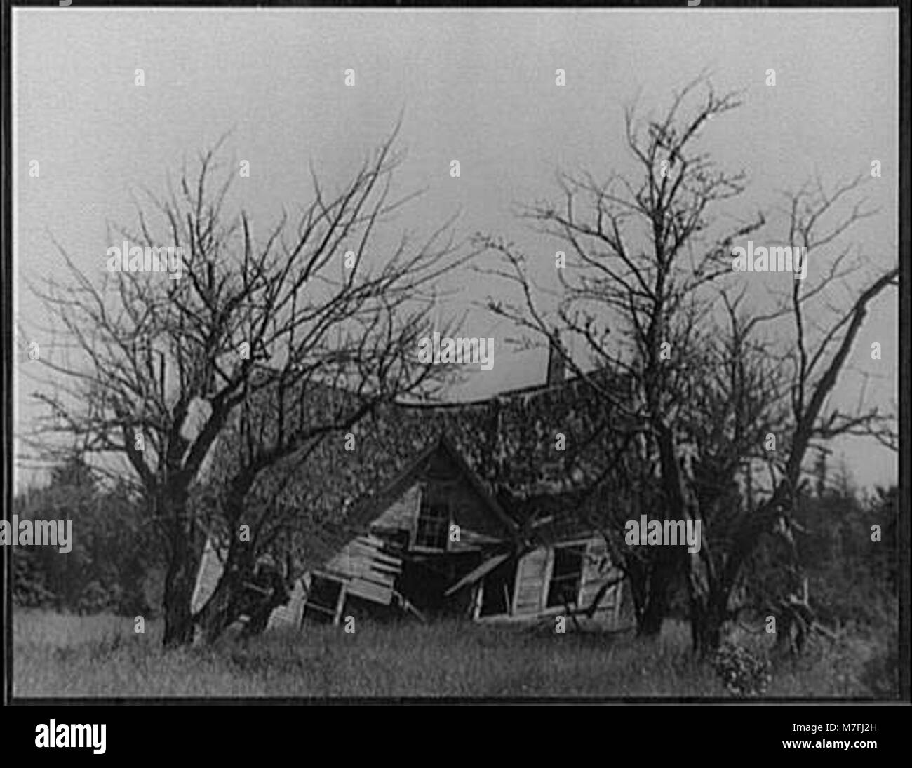 A photograph of the so-called 'Witch's House' in Maine, featuring its ...