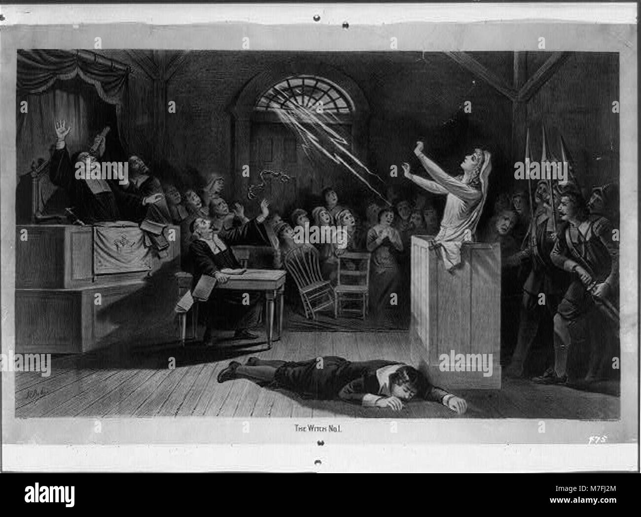 An illustration titled 'The Witch No. 1,' portraying a character from ...