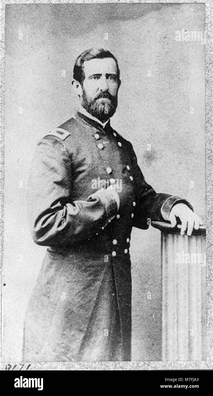 This portrait of Thomas Welsh depicts him standing in a formal pose ...