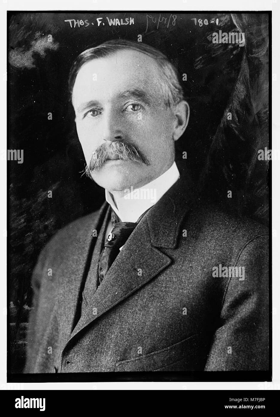 Photograph of Thos. F. Walsh, part of a historical collection capturing ...