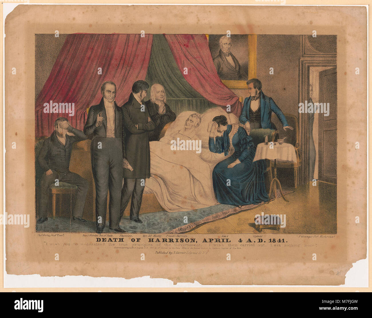The death of President William Henry Harrison on April 4, 1841, marked ...