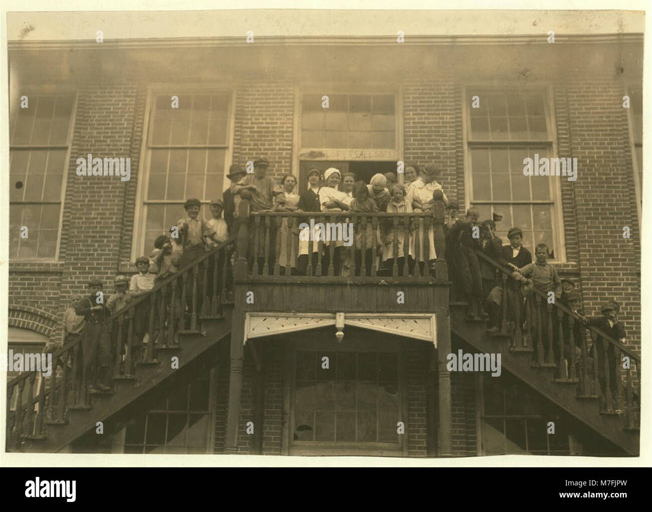 An image depicting children working at Tolar, Hart, and Holt Mills. The ...