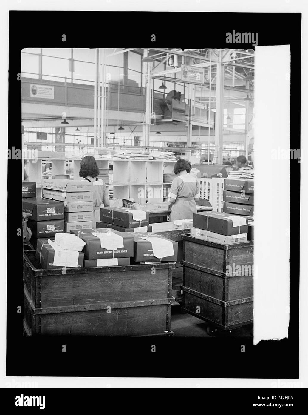 Tolman Laundry, a laundry business in Washington, D.C., reflects early ...