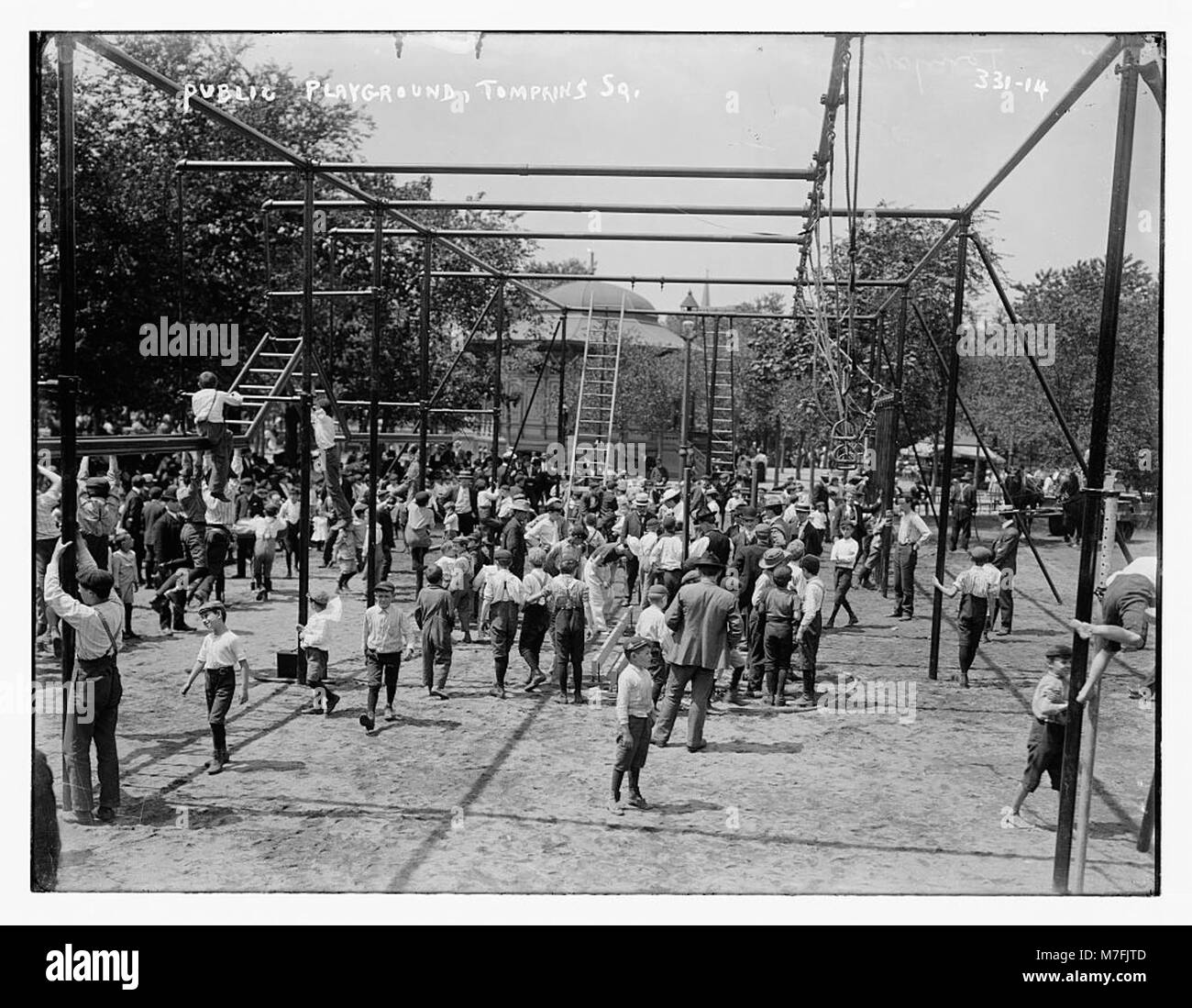 Recreation in the parks Cut Out Stock Images & Pictures - Alamy