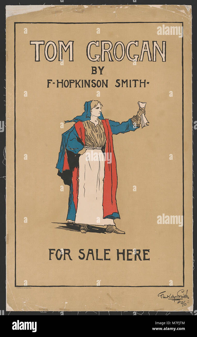 Tom Grogan, depicted by artist F. Hopkinson Smith, was an influential ...