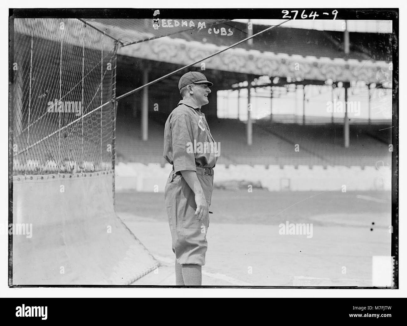 A photograph of Tom Needham, a professional baseball player who played ...