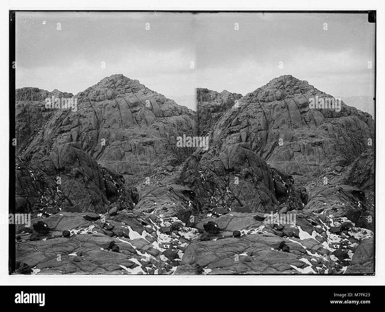 A photograph of a desert expedition traveling to Sinai, showcasing one ...