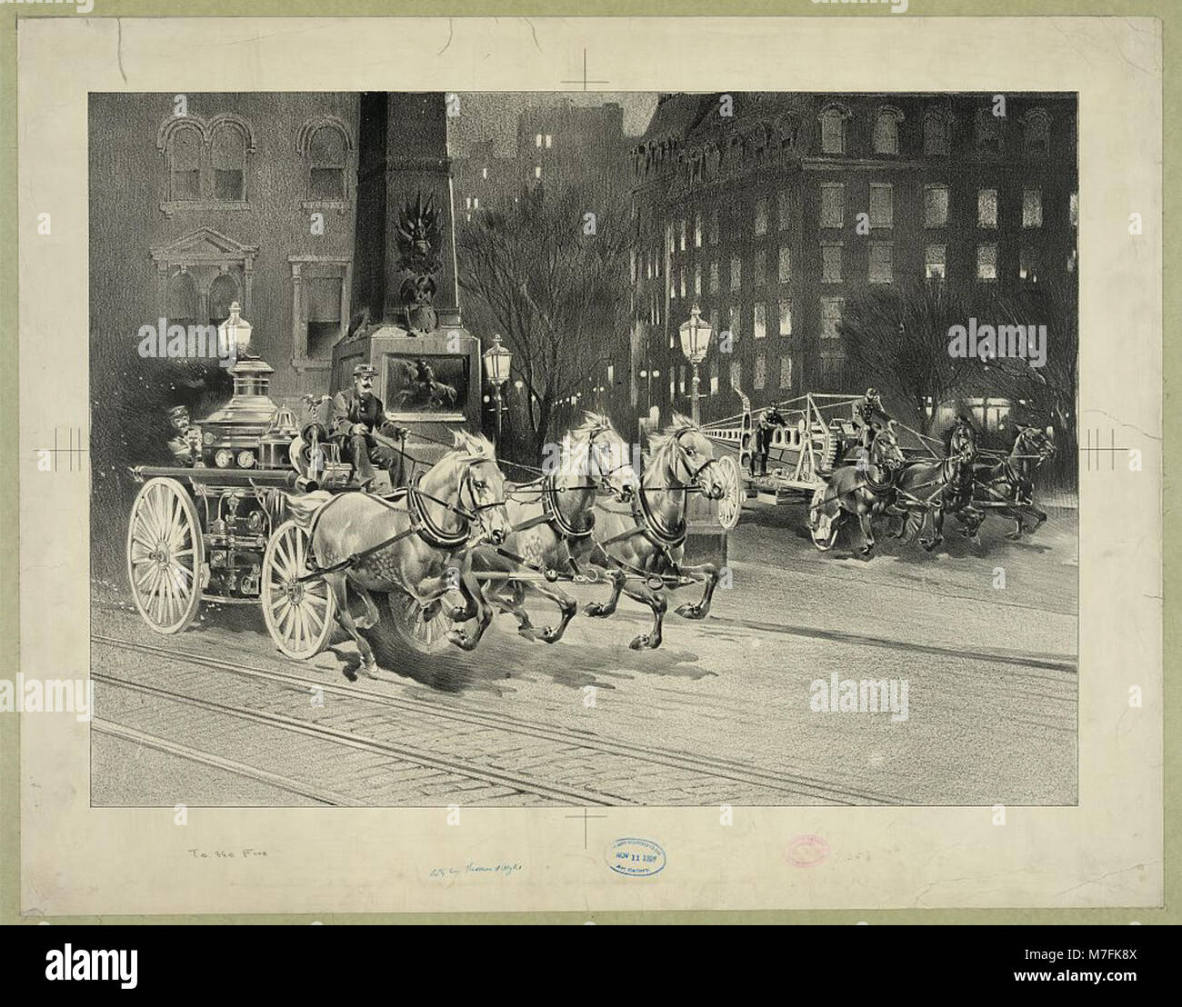 A dramatic image depicting a scene where a fire is being addressed ...