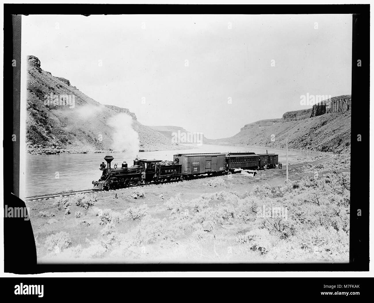 Train LOC hec.03605 Stock Photo - Alamy