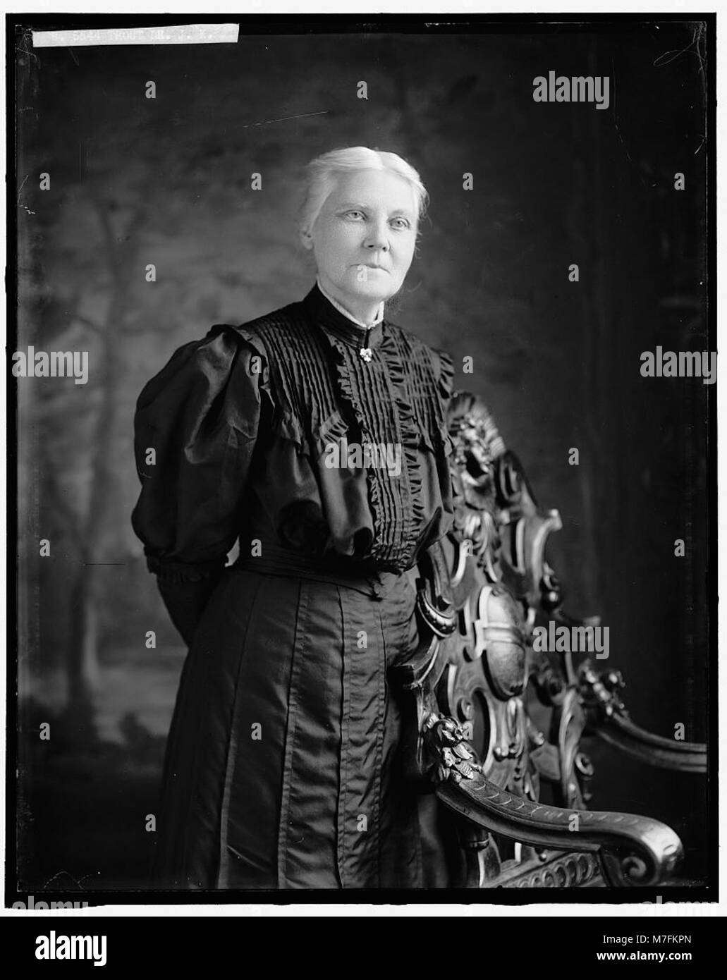A portrait of Dr. J.K. Trout, a notable medical figure. The photograph ...