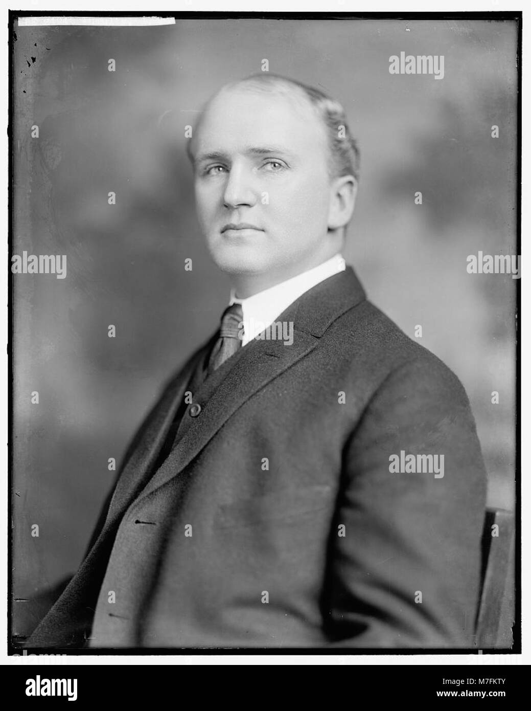 A portrait of Joseph P. Tumulty, an influential political figure ...