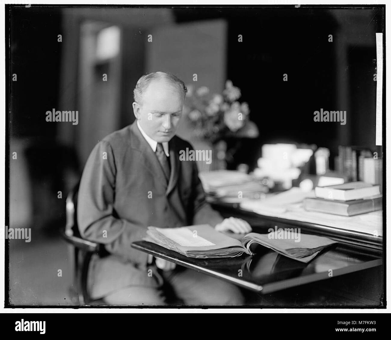 A photograph or portrait of Joseph P. Tumulty, an important political ...