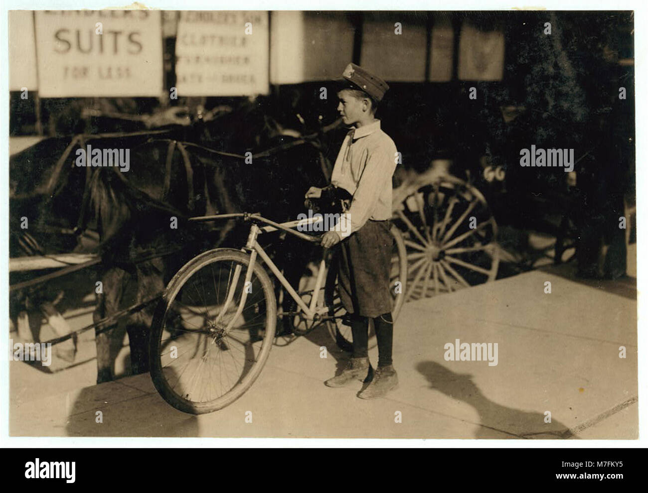 A twelve-year-old boy named Edison Green works as a messenger ...