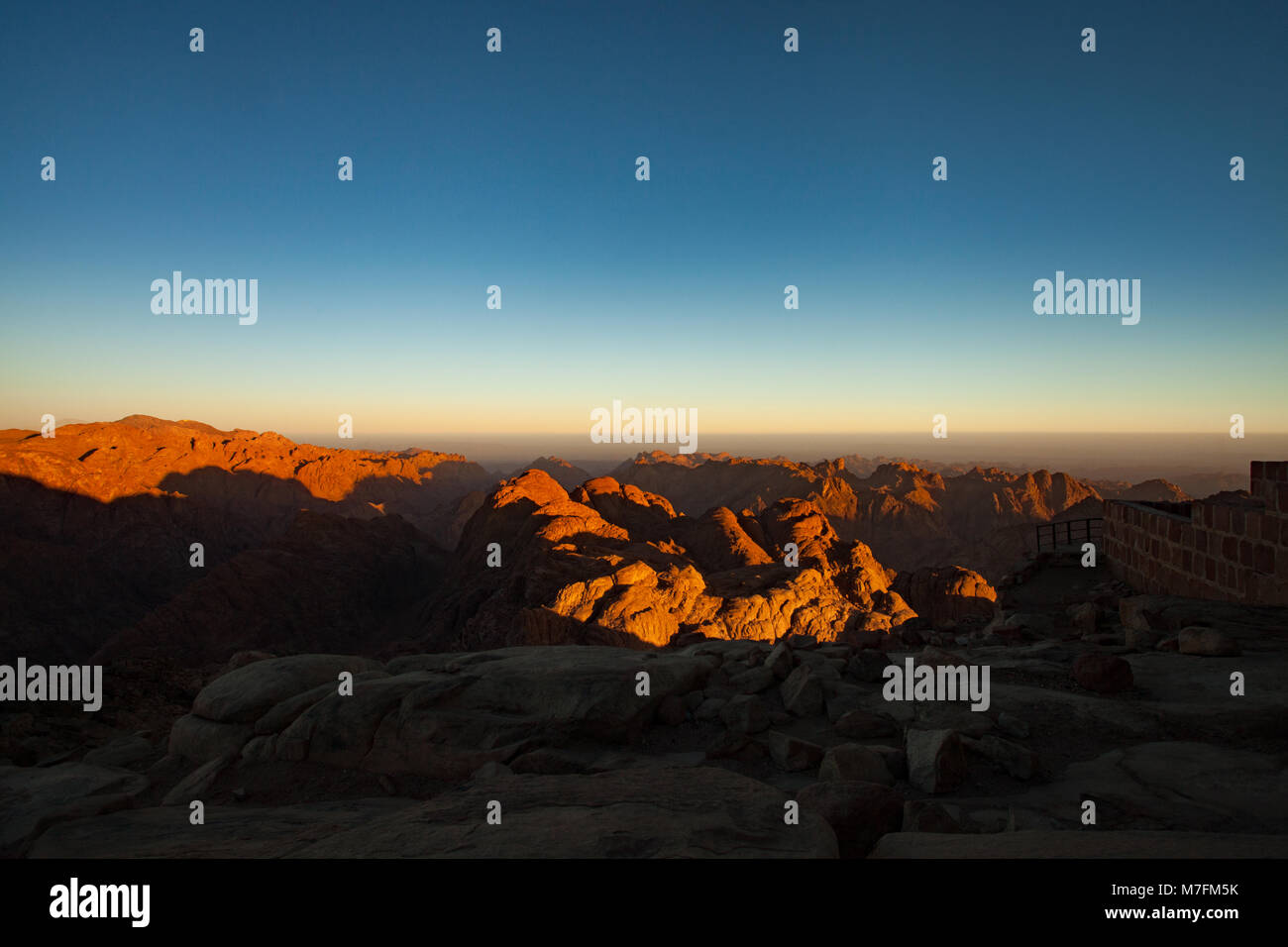 Egyptian rocky desert at sunset in summer hi-res stock photography and ...