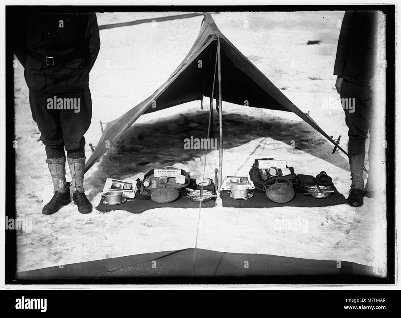 Various pieces of U.S. Army equipment are displayed, including military ...