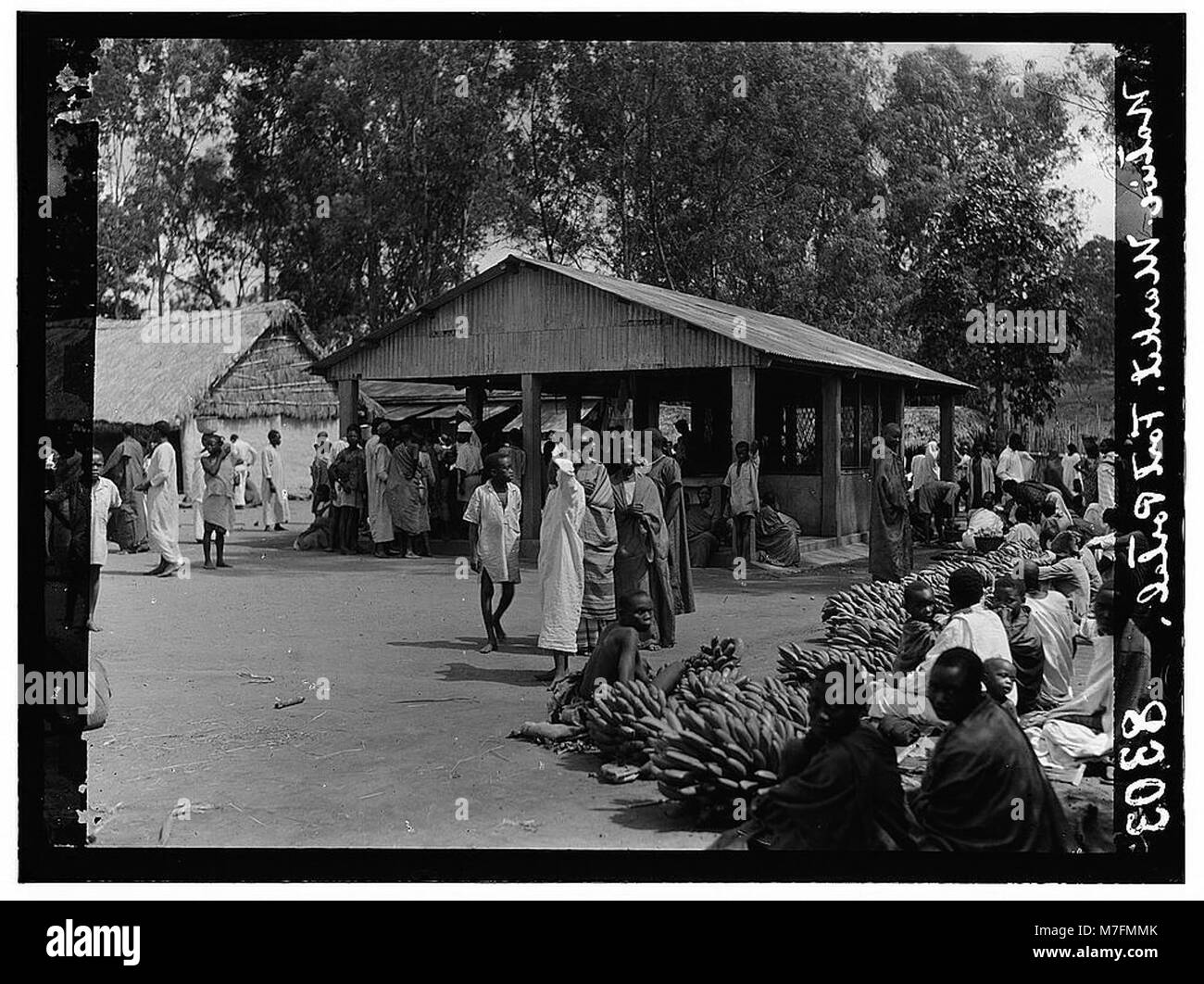 A photograph from Uganda, showing the vibrant native market between ...